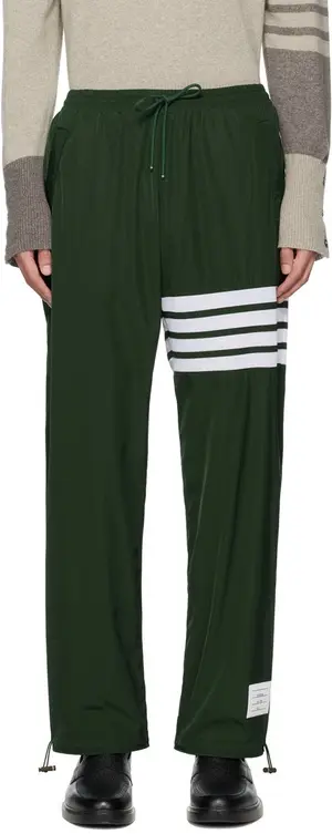 Thom Browne Logo-patch Track Pants - Black
