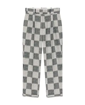 Kenzo Patchwork Tailored Trousers