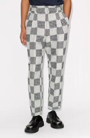 Kenzo Patchwork Tailored Trousers
