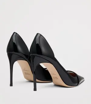 MALONE SOULIERS Patent Leather Heeled Pumps