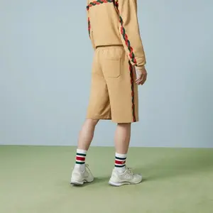 Gucci Logo-print Cotton Track Shorts
