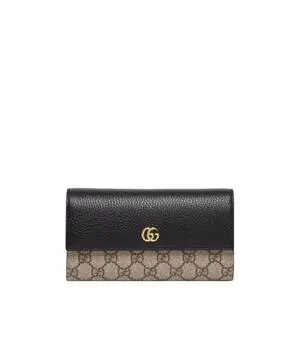 Gucci Gg Marmont Continental Wallet - Black