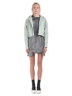 Rick Owens Hooded Cropped Jacket