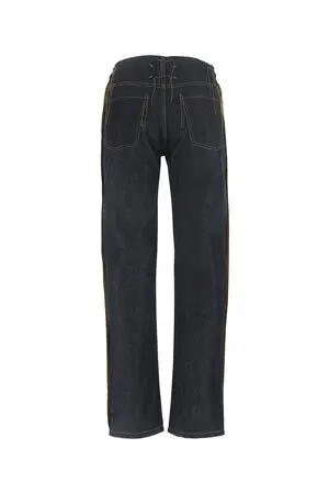 MAISON MARGIELA Striped Straight Jeans