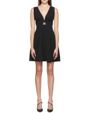 Dolce & Gabbana Dg Embellished Mini Dress