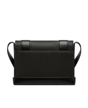Dior Logo Embossed Shoulder Bag
