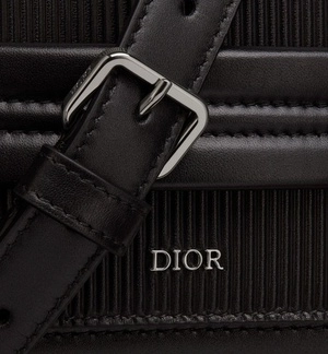 Dior Logo Embossed Shoulder Bag