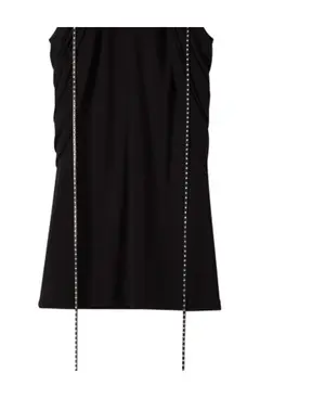 Loewe Embellished Strapless Sling Dress