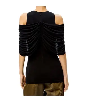 Loewe Embellished Strapless Sling Dress