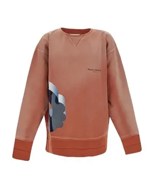 MAISON MARGIELA Bubble Sweatshirt - Brown
