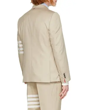 Thom Browne Stripe-print Detail Blazer