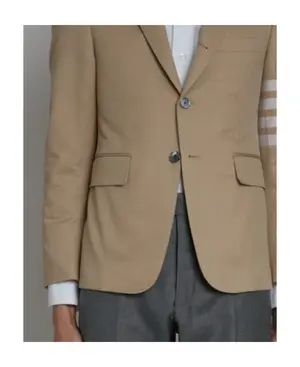 Thom Browne Stripe-print Detail Blazer