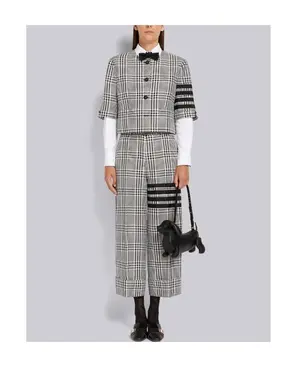 Thom Browne 4-bar Stripe Cardigan Jacket