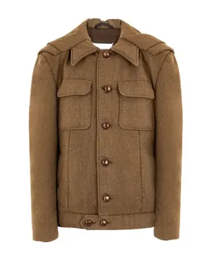 MAISON MARGIELA Padded Wool Jacket