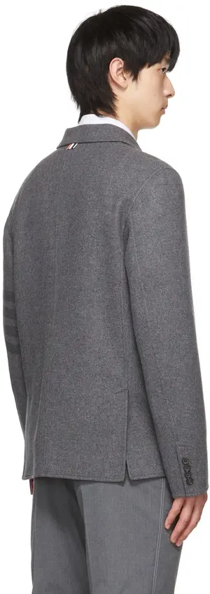 Thom Browne Wool Button-fastening Shirt-jacket