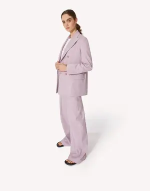 Red Valentino Wide-legged Tailored Trousers