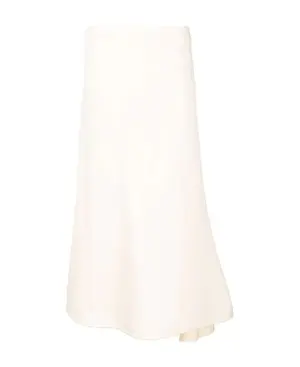 JIL SANDER Asymmetrical Midi Skirt