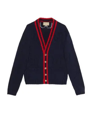 Gucci Logo Knitted Cardigan