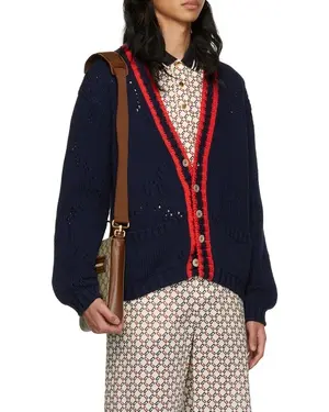 Gucci Logo Knitted Cardigan
