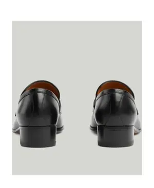 Gucci Web Interlocking G Loafers