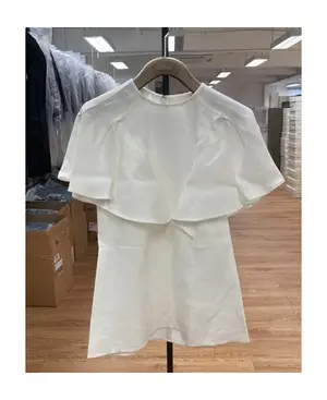 Chloé Lotus Leaf Sleeve Blouse