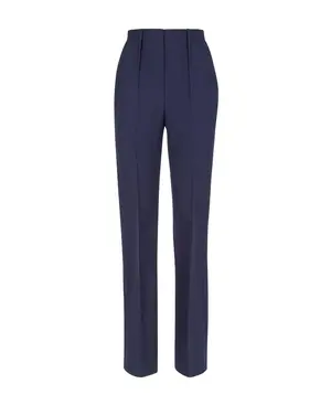 Fendi Pleated Slim Fit Trousers