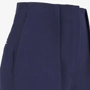 Fendi Pleated Slim Fit Trousers