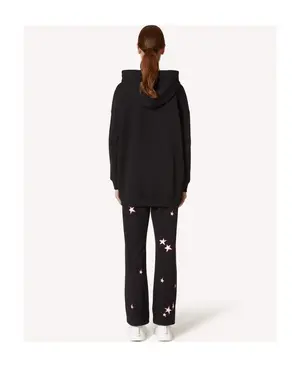 Red Valentino Pentagram Pattern Sweatpants