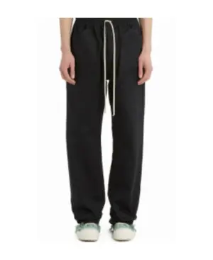 Rick Owens Drawstring Casual Trousers - Black