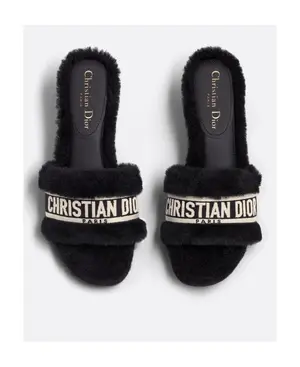 Dior Dway High Heel Slippers