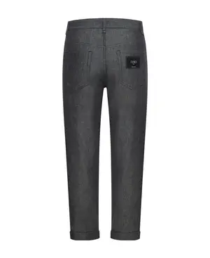 Fendi Logo Jeans