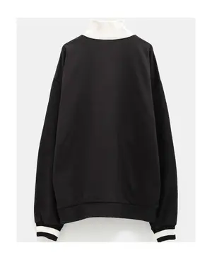 Gucci High-neck Embroidered Logo Sweatshirt