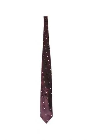LARDINI Classic Silk Tie - Red