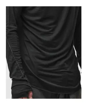 THOM KROM Long-sleeve Mock Neck Knit Top