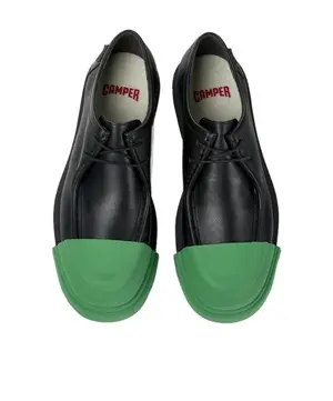 Camper Black Leather Shoes For