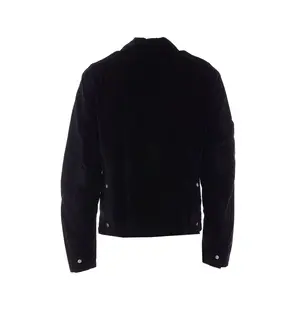 THOM KROM Zip-up Velvet Jacket - Black