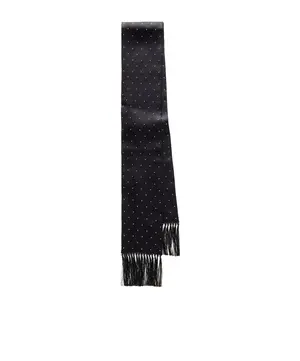 TOM FORD Satin Skinny Scarf - Black