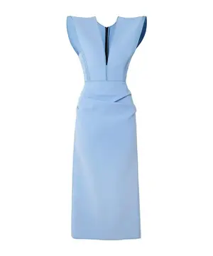 Maticevski V-neck Midi Dress