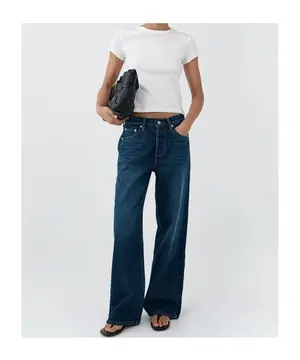 ST. AGNI Belt Loop Jeans