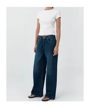 ST. AGNI Belt Loop Jeans