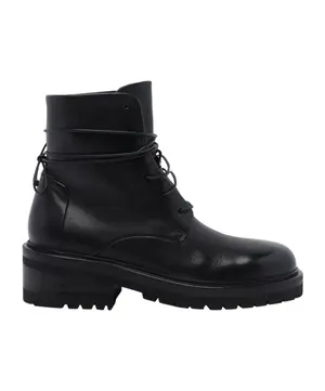 Marsèll Calzone Lace-up Ankle Boots - Black
