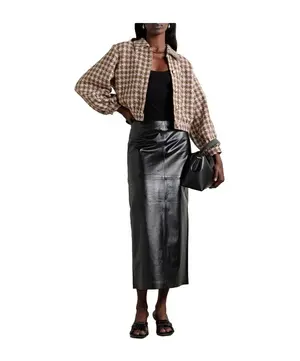 L'Agence Textured Tweed Jacket
