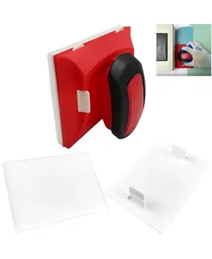 XDOVET Edger Trimmer Wall Ceiling Corner Pad Applicator Tool - Red