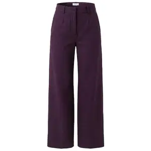 ANNA GATTO Wide Leg Cotton Trousers