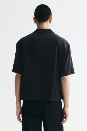 H&M Relaxed-fit Modal-blend Resort Shirt