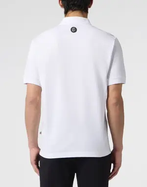 BILLIONAIRE Polo T-shirt Baroque - Offwhite
