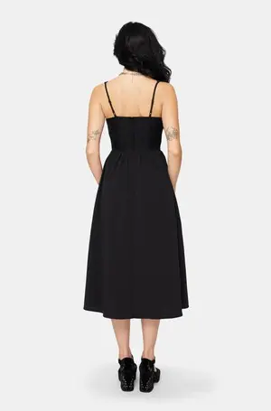 DISTURBIA Miranda Midi Corset Dress
