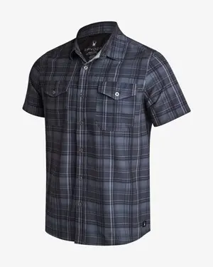 SPYDER Seaside Collared Shirt - Black
