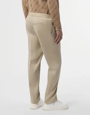BILLIONAIRE Light Wool Drawstring Trousers