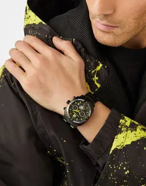 PLEIN SPORT Wildcat Chronograph Stainless Steel Watch